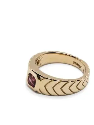 Jacquie Aiche 14kt Yellow Tourmaline Ring