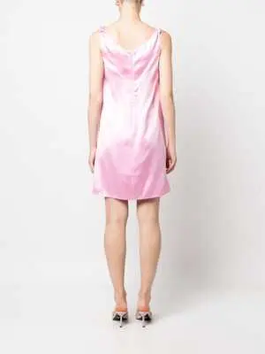 N°21 Ruched Straps V-neck Dress