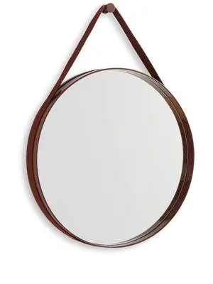 HAY 50cm Strap Mirror No 2 - Brown