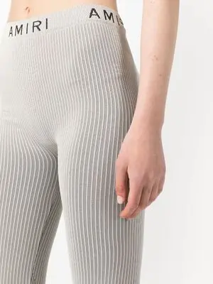 Amiri Seamless Fine-ribbed Leggings