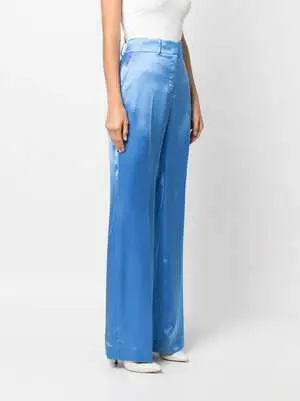 Bcbgmaxazria Satin Flared Trousers
