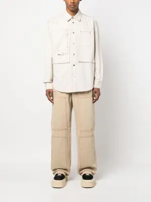 MARANT Pascuale Shirt Jacket - Neutrals