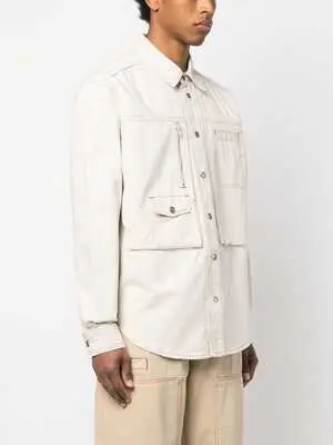 MARANT Pascuale Shirt Jacket - Neutrals