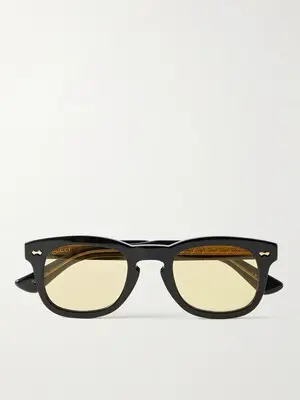 Gucci D-frame Acetate And Gold-tone Sunglasses