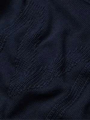 Moncler Logo-jacquard Cotton Sweater