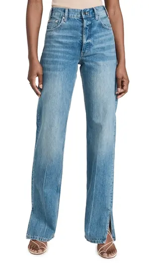 ANINE BING Roy Jeans - Nordic Blue