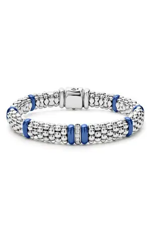 Lagos Set Of 3 Caviar Beaded Bracelets