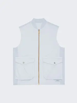 OBJECTS IV LIFE Cargo Vest - Light Grey
