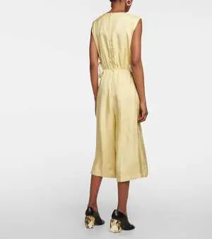 JIL SANDER Embellished Satin Jumpsuit