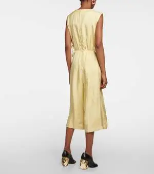 JIL SANDER Embellished Satin Jumpsuit