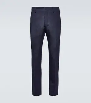 Ami Straight Wool Trousers