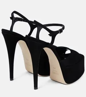 Paris Texas Pamela Suede Sandals