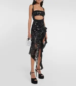 Paris Texas Pamela Suede Sandals