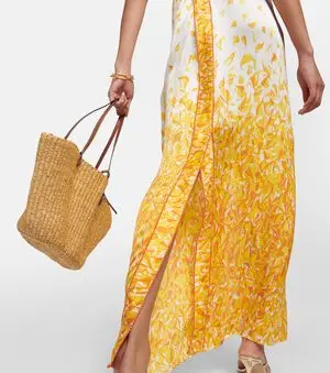 Poupette St Barth Isabelle One-shoulder Maxi Dress