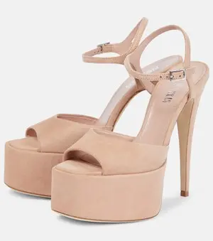 Paris Texas Pamela Suede Sandals