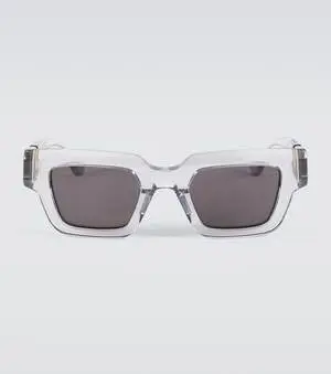 Bottega Veneta Rectangular Sunglasses - Grey