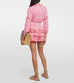 Poupette St Barth Bibi Printed Miniskirt