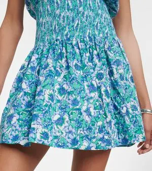 Poupette St Barth Rachel Floral Mini Dress