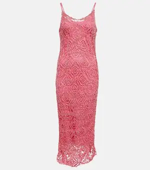 TOM FORD Openwork Knit Maxi Dress