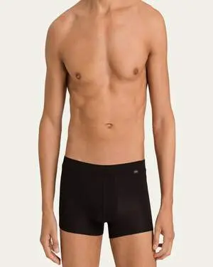Hanro Natural Function Boxer Briefs - Black