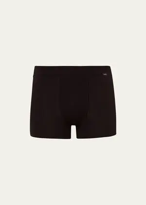 Hanro Natural Function Boxer Briefs - Black