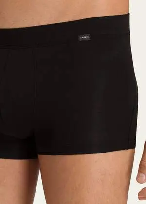 Hanro Natural Function Boxer Briefs - Black