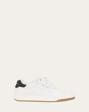 Saint Laurent Sl61 Leather Low-top Sneakers