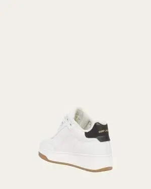 Saint Laurent Sl61 Leather Low-top Sneakers