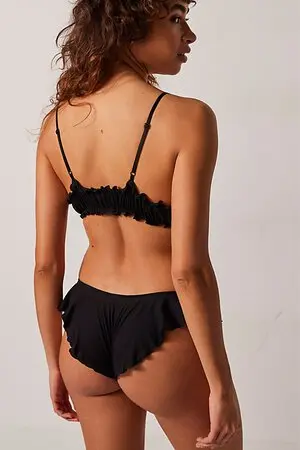 Only Hearts Simply Organic Butterfly Brief Undies - Black