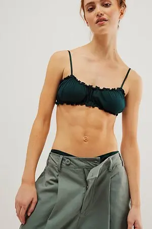 Only Hearts Only Hearts Organic Cotton Joey Bralette Blue