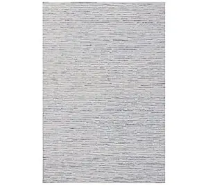 OX BAY TRADING CO. Ox Bay Contemporary Brushstroke 5' X 7'9' Strip Ed Area Rug - One-color