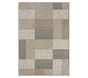 RUGS AMERICA Ox Bay Colleen Patchwork Indoor/outdoor Area Ru, 5' X 7 - One-color