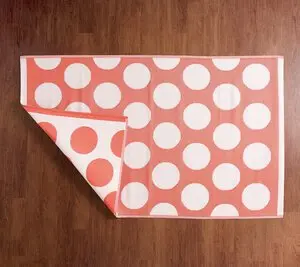 BARBARA KING 8'x11' Reversible Polka Dot Patiomat