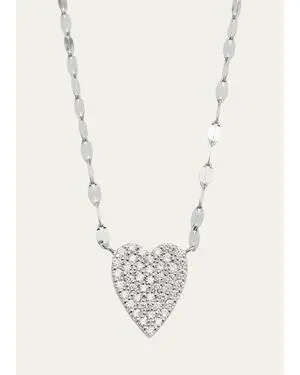Lana Jewelry 14k Yellow Diamond Heart Pendant Necklace - Whtgld