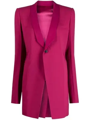 Rick Owens Narrow-notch Lapels Blazer