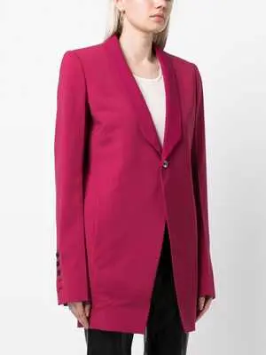 Rick Owens Narrow-notch Lapels Blazer