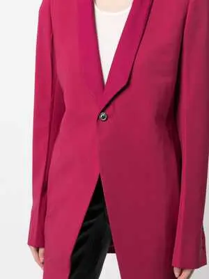 Rick Owens Narrow-notch Lapels Blazer