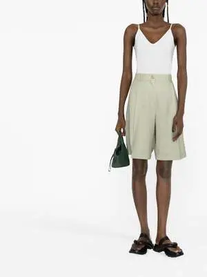 JIL SANDER V-neck Tank Top - White
