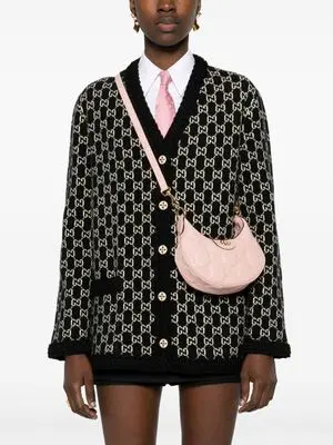 Gucci Mini Gg Matelasse Shoulder Bag - Pink