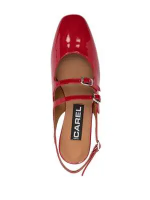 CAREL Peche Patent-leather Mary Jane Pumps
