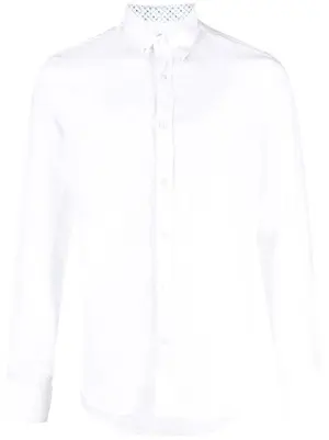 Paul & Shark Long-sleeve Linen Shirt - White