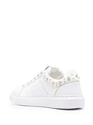 TWINSET Pearl-embellished Low-top Sneakers