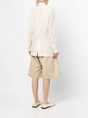 UMA WANG Oversize Wraparound Blazer - Neutrals