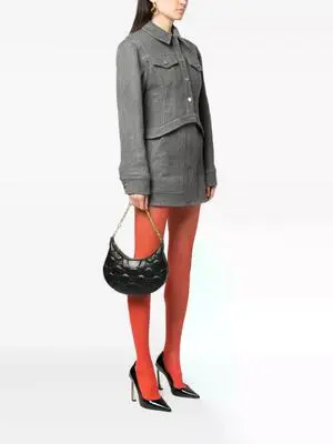 Gucci Small Gg Matelasse Shoulder Bag - Black