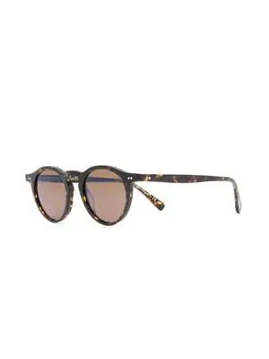 Oliver Spencer Round-frame Tinted Sunglasses