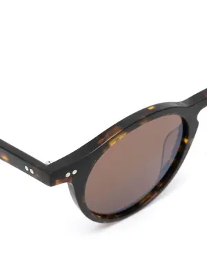 Oliver Spencer Round-frame Tinted Sunglasses