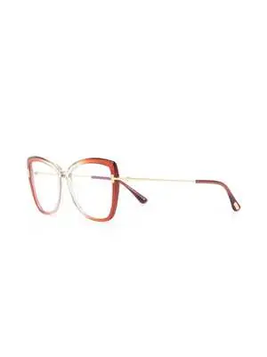 TOM FORD Butterfly Cat-eye Frame Glasses