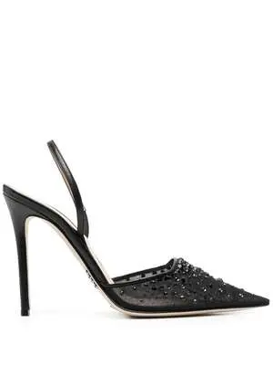 Rodo 95mm Crystal-embellished Pumps