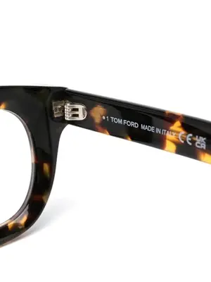 TOM FORD Square-frame Glasses - Brown