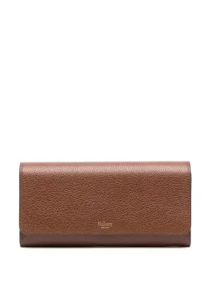 Mulberry Continental Grained-leather Wallet